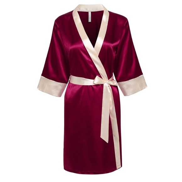 Intimates & Sleepwear | Sexy Satin Robe | Poshmark